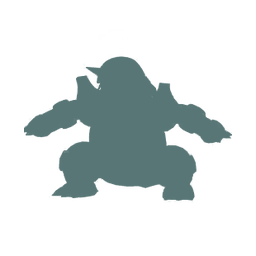 Blastoise Silhouette